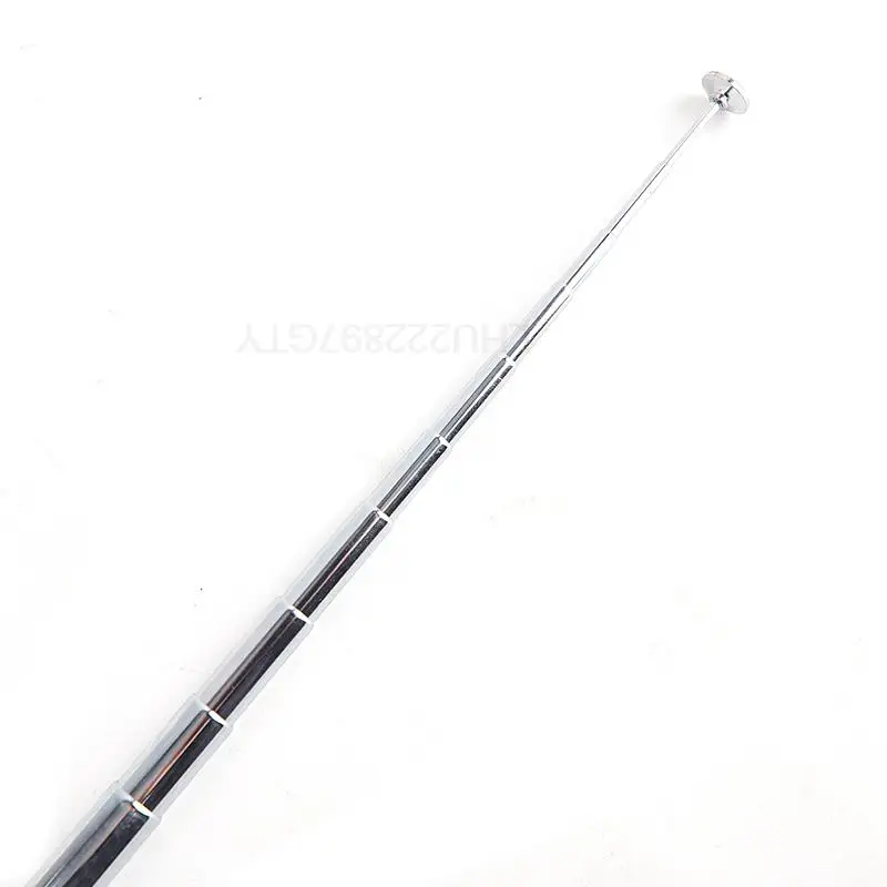 120cm 10Section Stainless Steel Telescopic Rod Antenna FM AM Radio ...
