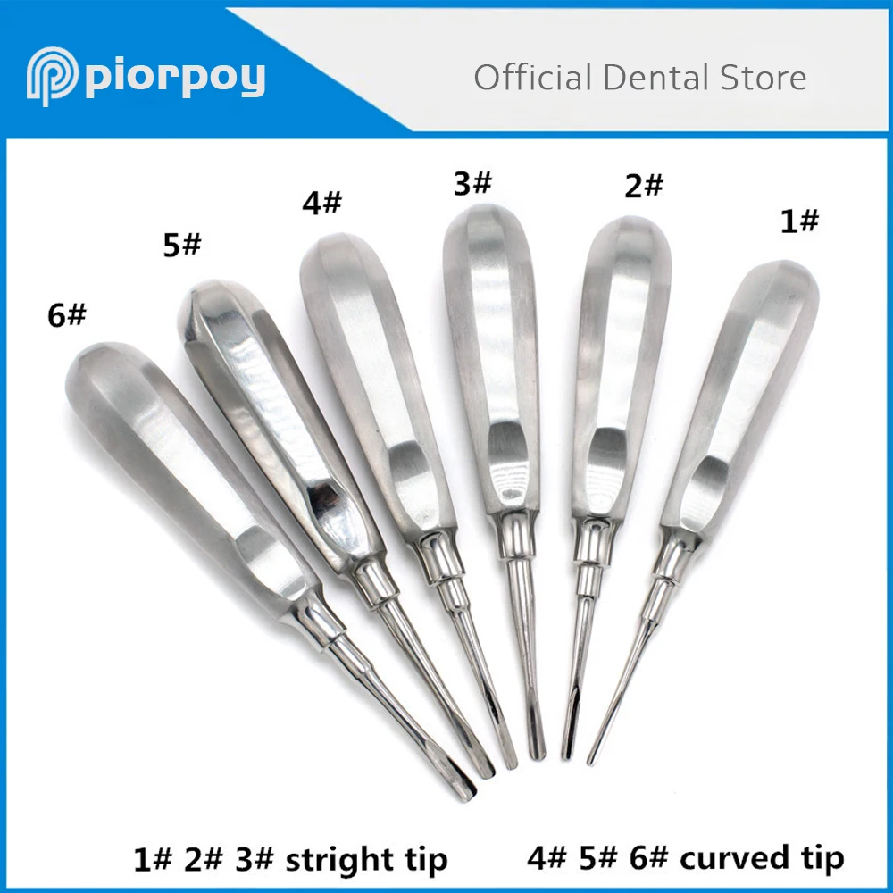 PIORPOY-Dental-Elevator-Stainless-Steel-Tooth-Dentist-Tools-Kit-Stright ...