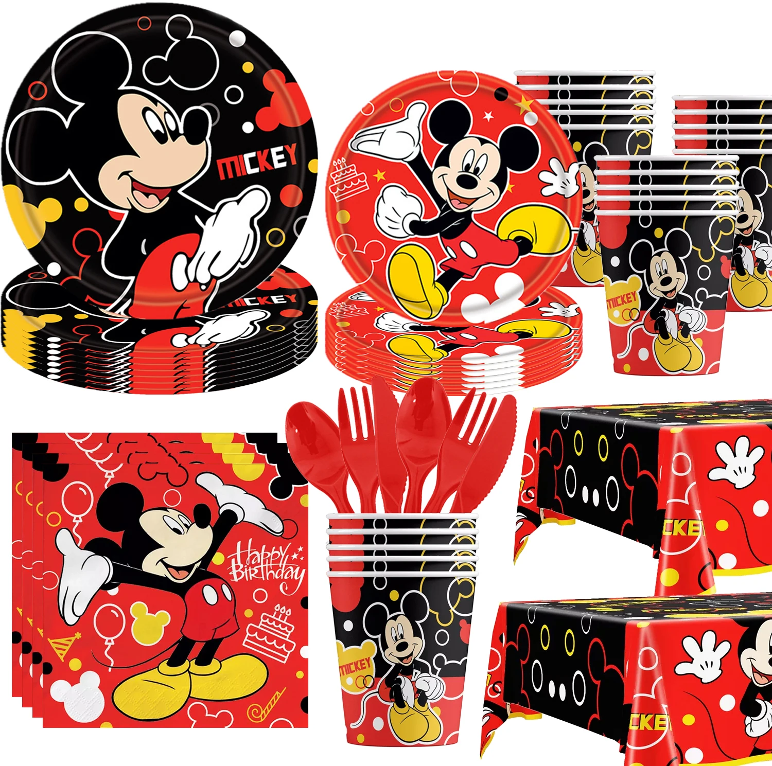 Suministros-de-decoraci-n-para-fiesta-de-cumplea-os-suministros-de-dibujos-animados-de-Disney ...