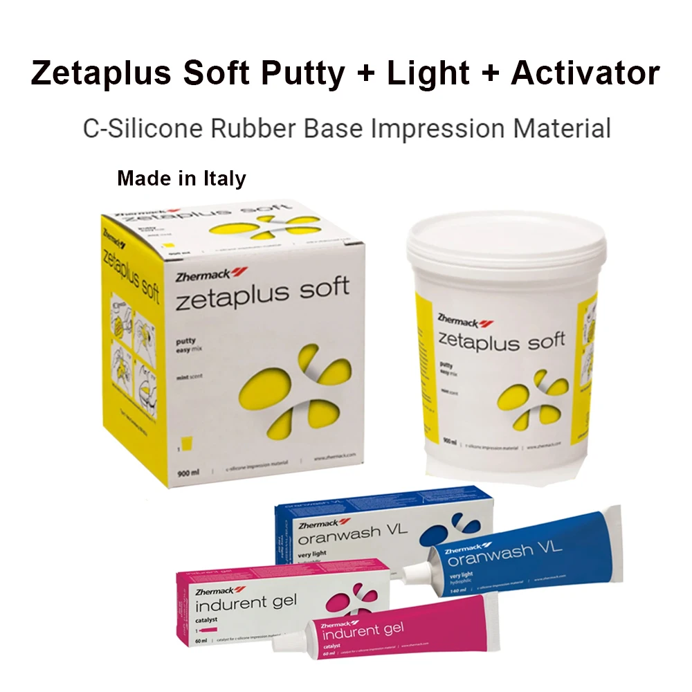Zetaplus-Dental-Silicone-Soft-Putty-Laboratory-Technician-Impression ...