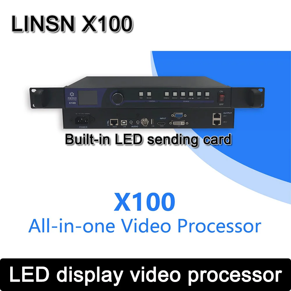 LINSN-X100-LED-display-video-processor-Built-in-LED-display-sending-card-Features-TS802D ...