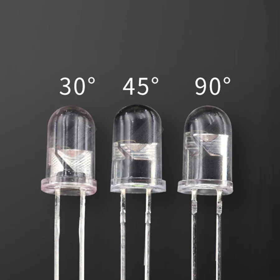 1000pcs-5mm-IR-LED-Emitting-Diode-850nm-30-45-90-degree-Transmitter ...