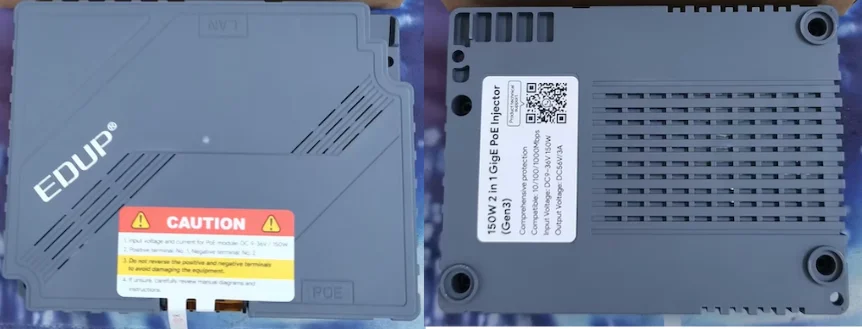 5g Router EDUP 2 In 1 Starlink Gen 3 GigE PoE Injector 150W With ...