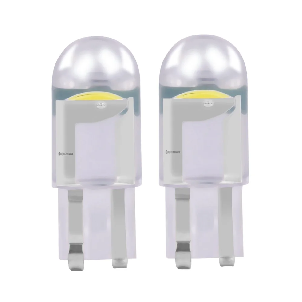 2x-12V-W5W-Led-T10-Car-Light-COB-Glass-6000K-Bulb-for-Volkswagen-VW ...