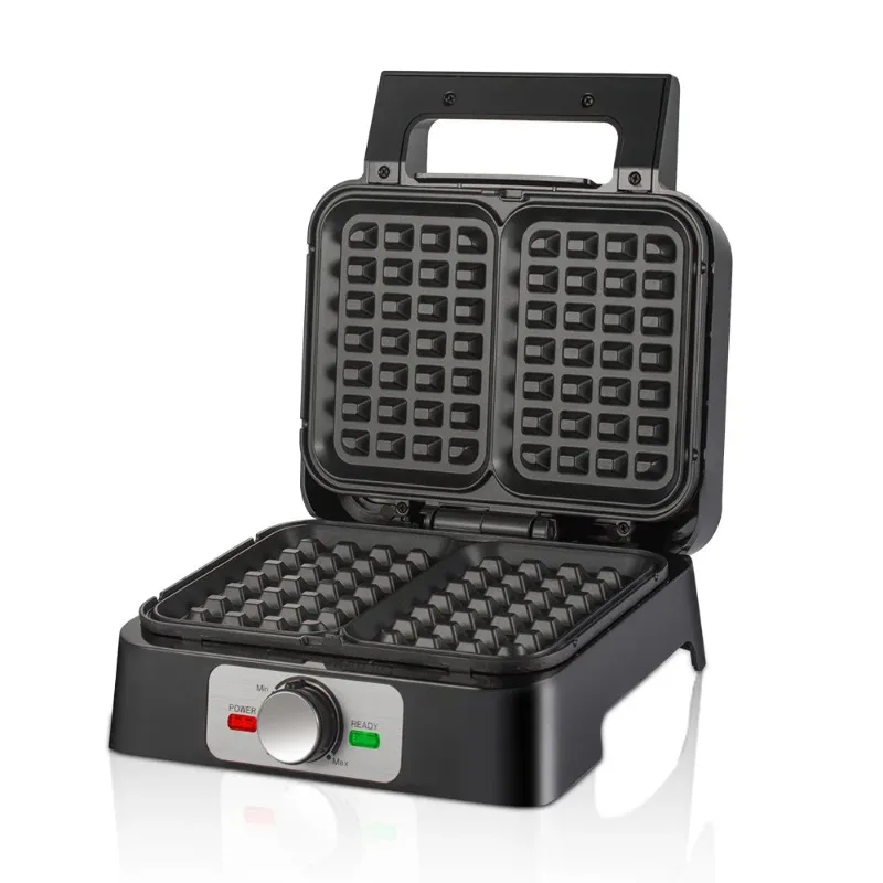 Household Breakfast Waffle Machine Automatic Mini Double Sided Heated ...