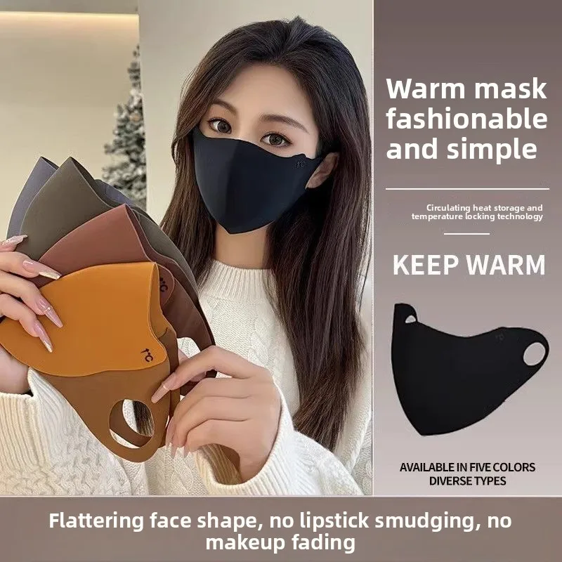 Warmth Autumn Winter Face Mask Cycling Windproof Slimming No Trace ...