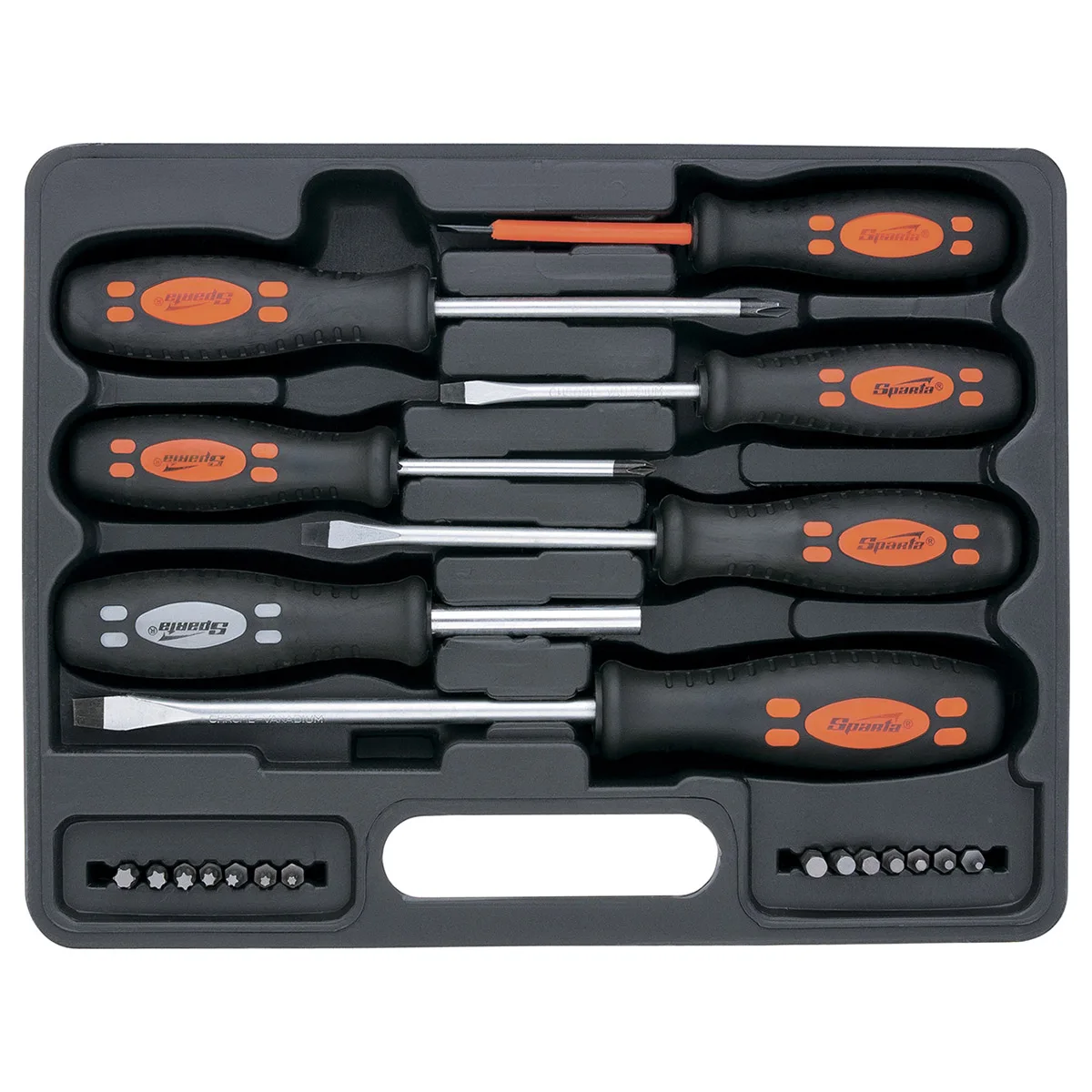Set of screwdrivers SPARTA 13309 Tools tool instrument instruments ...