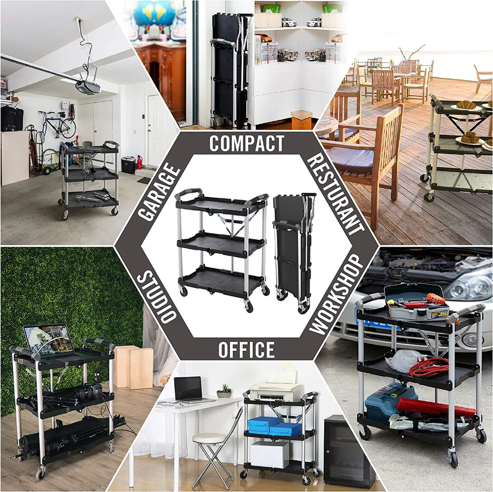 Pack And Roll Collapsible Cart