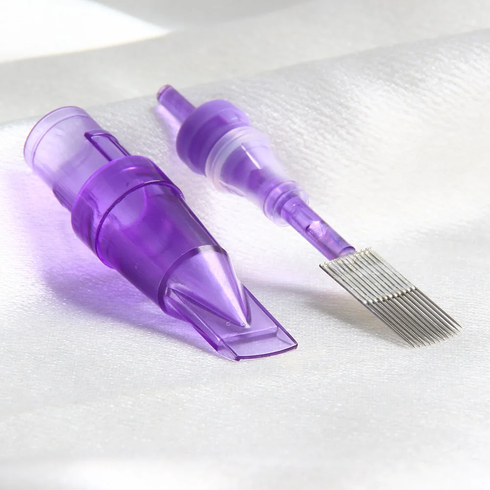 10PCS-1RL-F-RS-M1-23RM-0-25-mm-Microblading-needles-cartridge-SMP-Semi ...