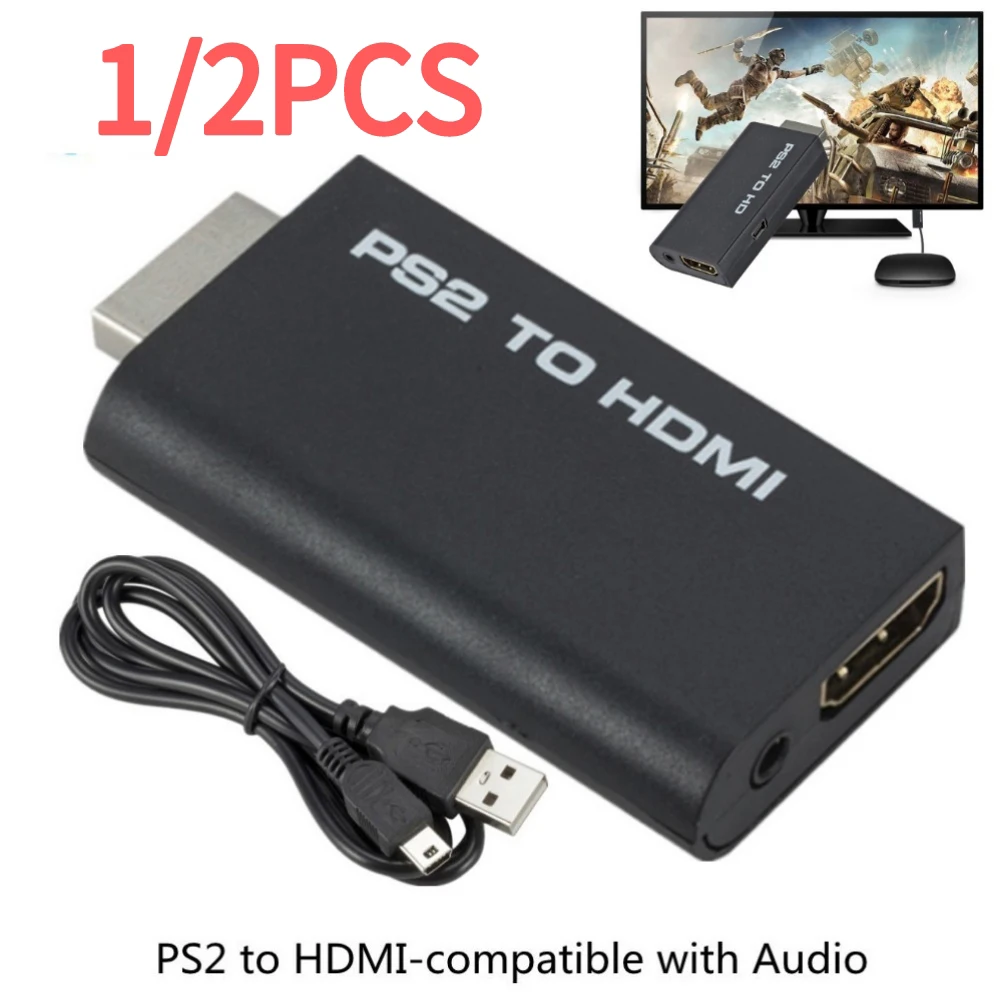 Audio Video Converter For Ps2 To Hdmi-compatible Game Console To Hdtv ...