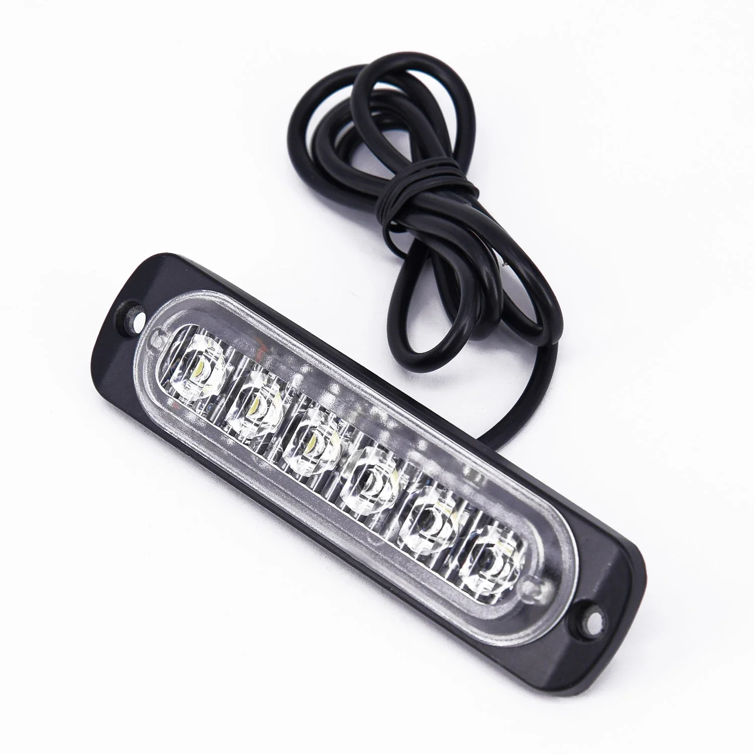 Carro-6led-drl-led-luz-de-circula-o-diurna-luz-de-nevoeiro-farol-do ...