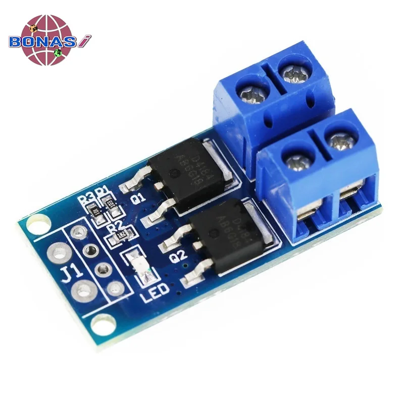 DC 5V-36V 15A Max 30A 400W Dual High-Power MOSFET Trigger Switch Drive ...