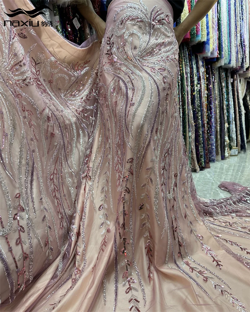 Tecido-de-renda-de-malha-frisada-madison-africano-para-mulheres-franc-s ...