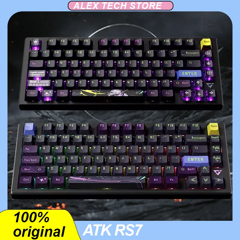 Atk-Rs7-Mechanical-Keyboard-Magnetic-Switch-Heat-Sublimation-Keycap-X ...