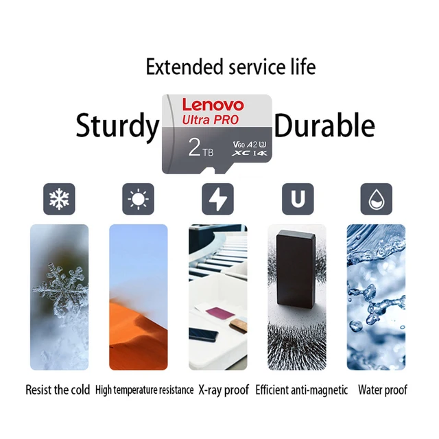 Lenovo 2TB Ultra-Fast Micro SD Card – Electro Tech Warehouse