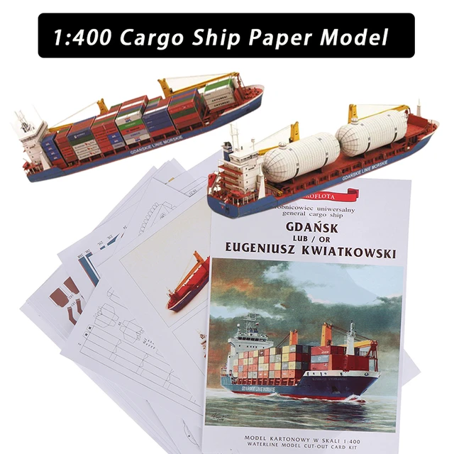 Paper Models Ship Card