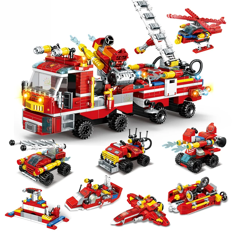 Lego Fireman Car