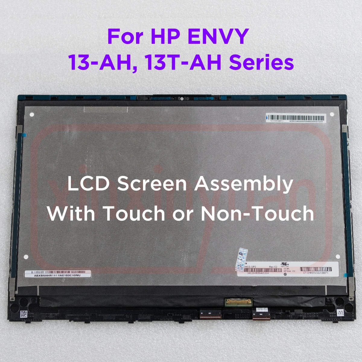 13.3 LCD Touch Screen Digitizer Assembly For HP ENVY X360 13 AH 13T ...