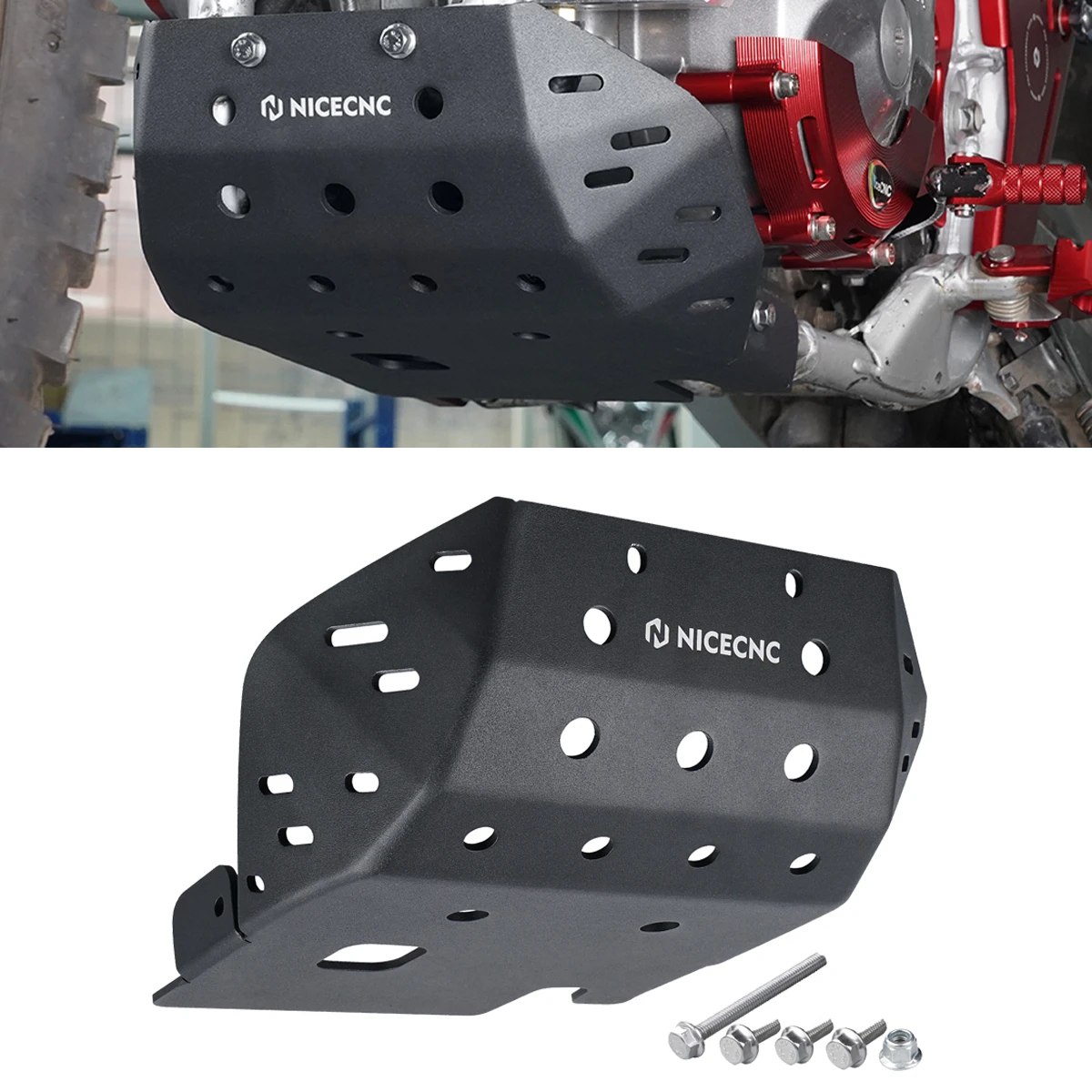 CNC for Honda XR 650L XR650L 1993 2023 2022 Motorcycle Lower Skid Plate ...