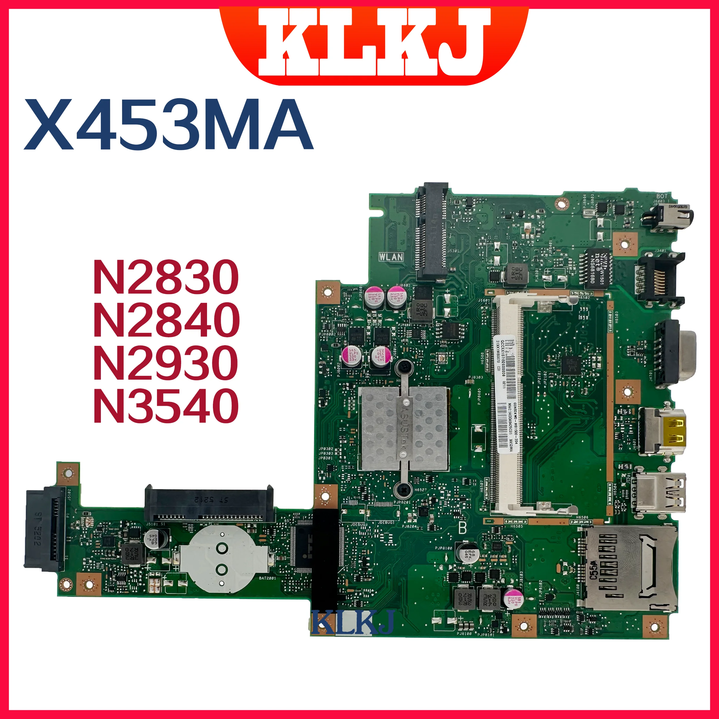 X453MA-Mainboard-For-ASUS-X453-X453MA-X453M-Notebook-Laptop-Motherboard-W-N2830-N2840-N3530 ...
