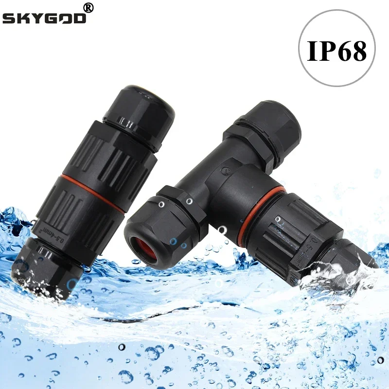 IP68-I-T-Shape-Waterproof-Connector-2-3-5-Pin-Wire-Connectors-Quick ...