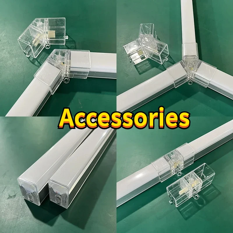 Splicing-Connector-for-Honeycomb-Hexagon-Led-Tube-Ceiling-Light-For ...