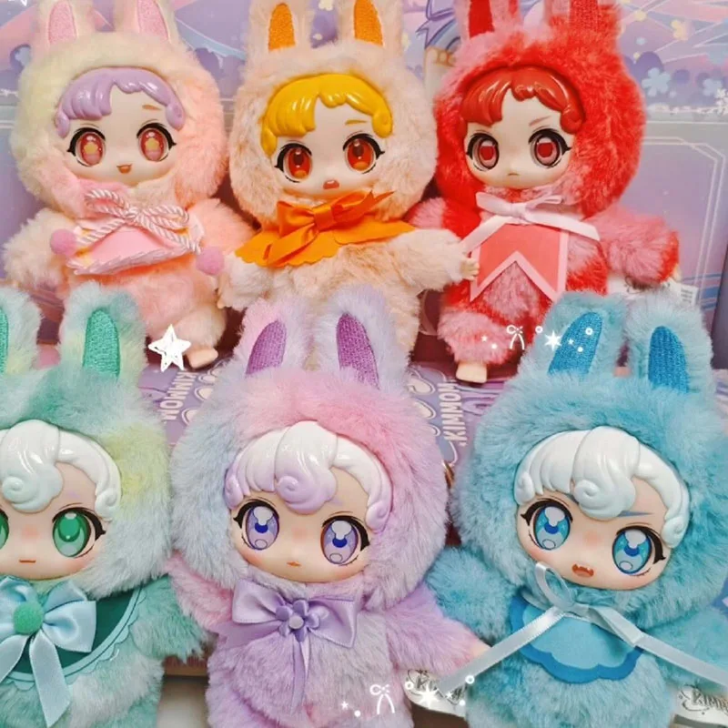 Youbi Kimmom Blind Box Collectible Figure Cute Stylized Bunny Ears Doll ...