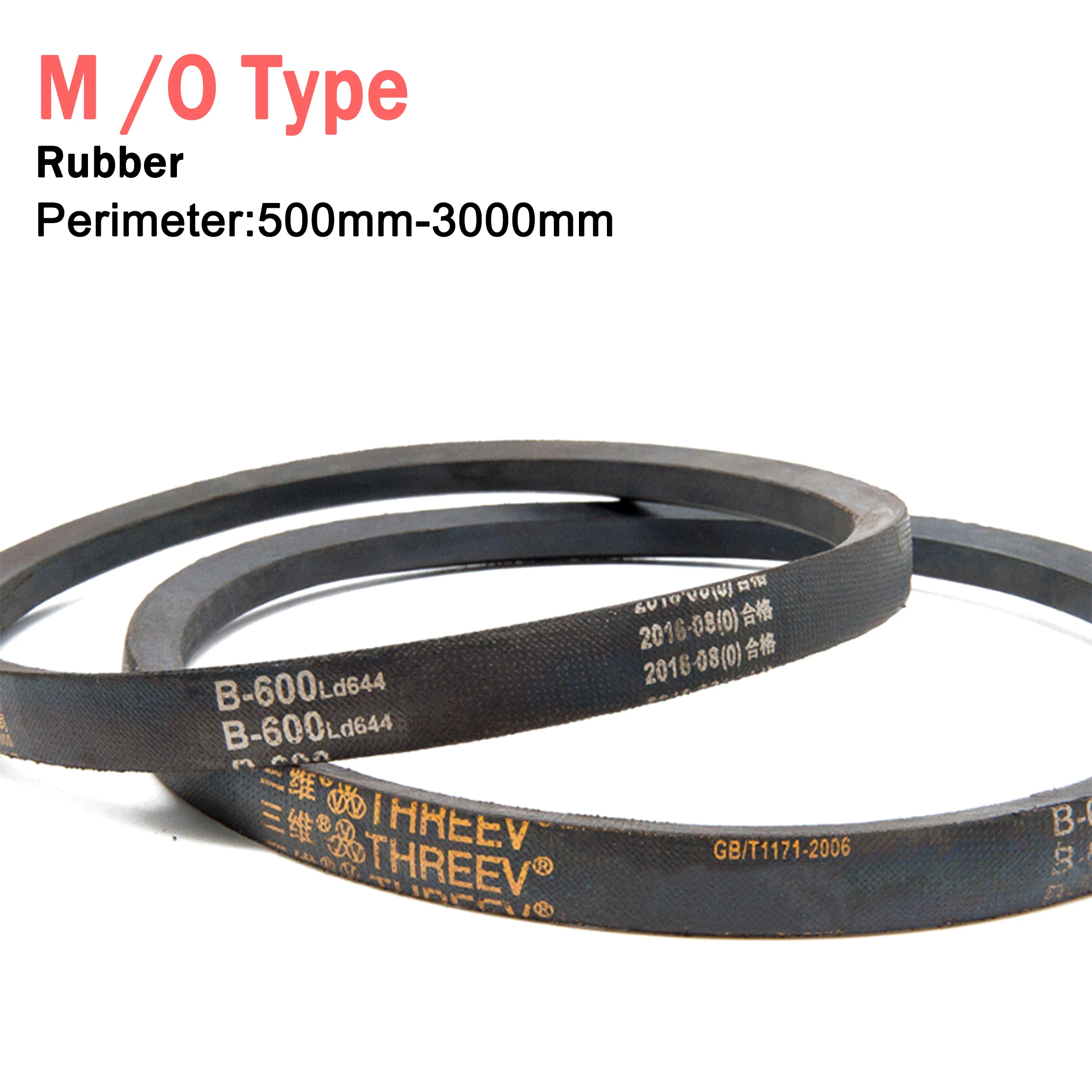 1PCS V Type Agricultural Machinery Z-Belt Industrial Triangle Belt ...