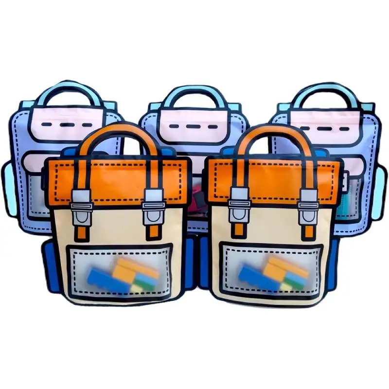 10pcs-Cartoon-Backpack-Goodie-Bags-Small-Candy-Gift-Bag-with-Handle ...