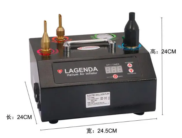 Helium-balloon-inflator-wedding-birthday-party-airborne-tool-electric ...