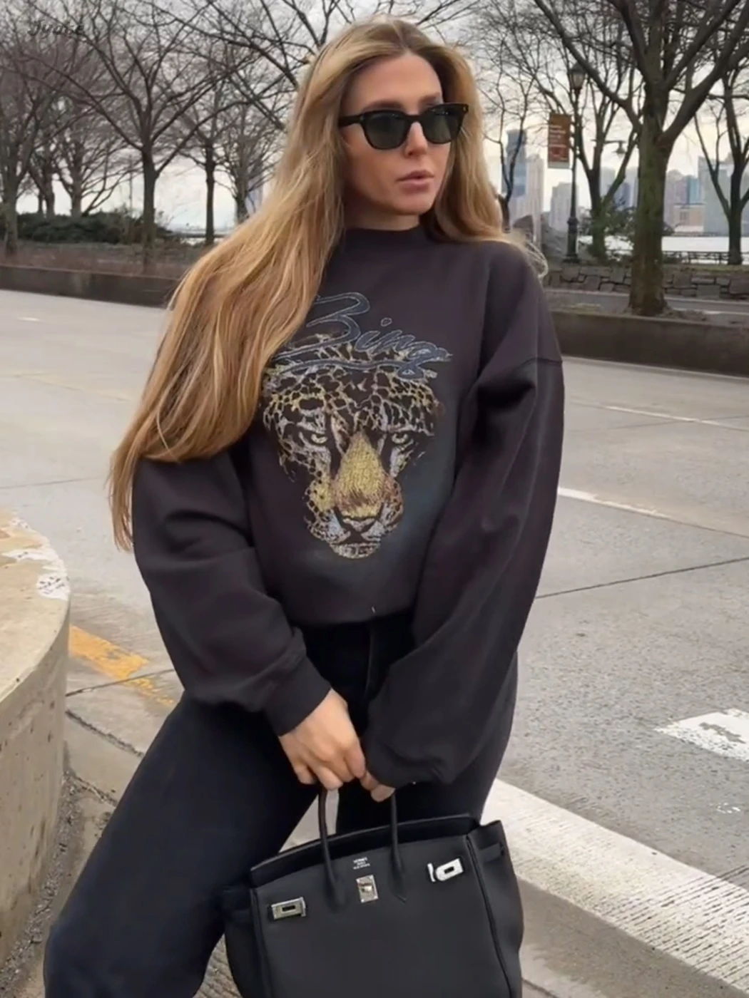 Letter-Embroidery-Pullovers-Woman-Cotton-Black-Fashion-Sweatshirts ...