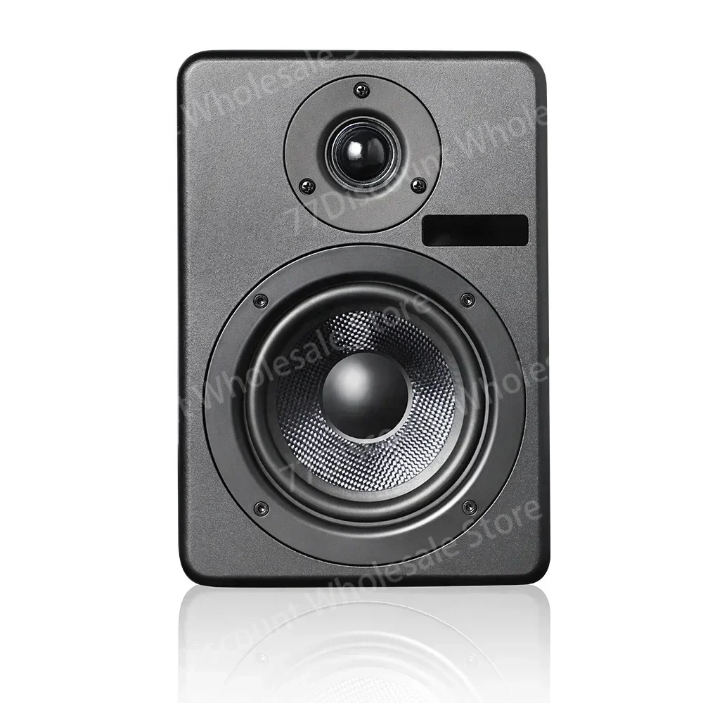 Altavoces-de-monitor-de-estudio-con-monitor-de-sonido-DJ-con-alimentaci ...