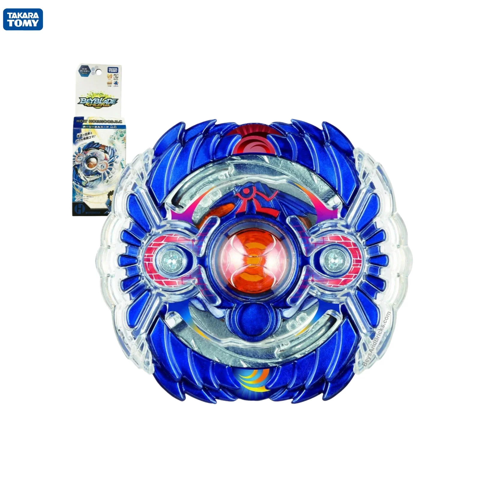 GENUINE Takara Tomy BEYS B-44 Booster Holy horusood.U.C BLADE CARD GAME ...