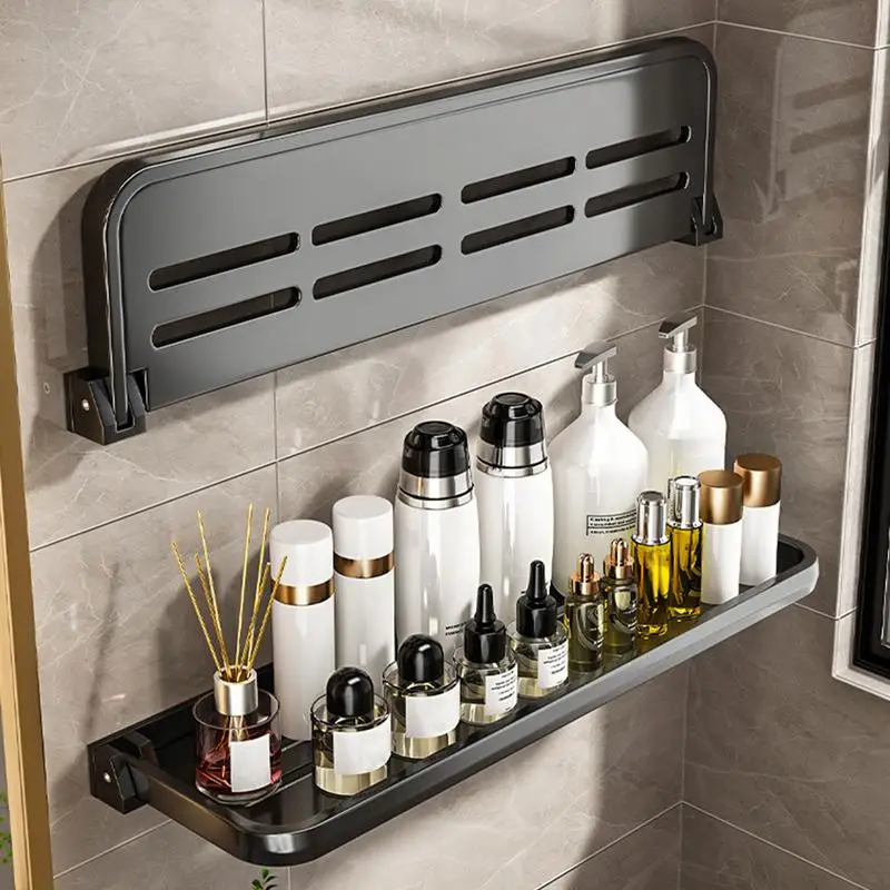 Folding-Bathroom-Wall-Shelf-Fold-Down-Aluminum-Shelf-for-RV-Fold-up ...