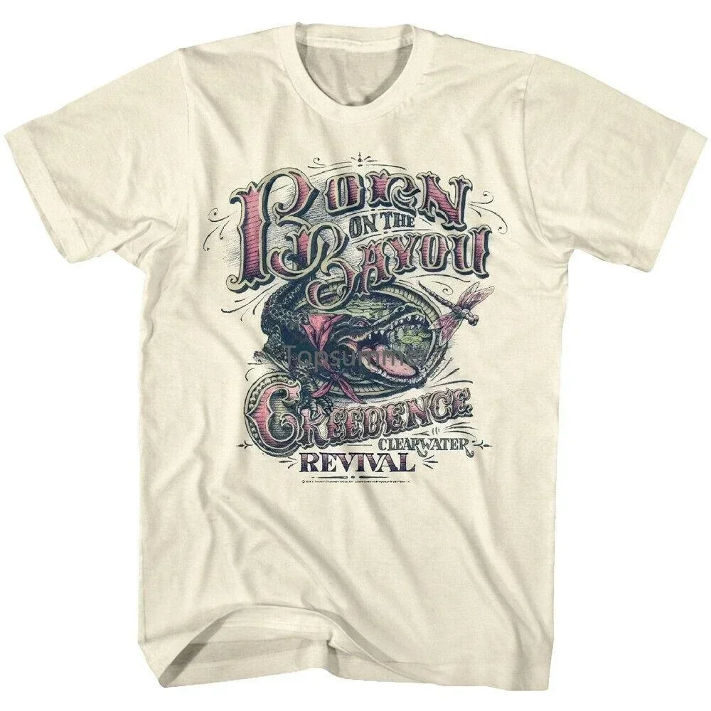 Creedence-Clearwater-Revival-Born-On-The-Bayou-Album-Men-S-T-Shirt-Rock ...