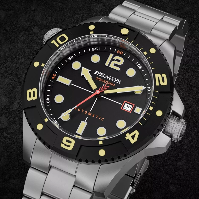 Automatic Men's Mechanical Watches | Stainless Steel Mechanical Watch ...