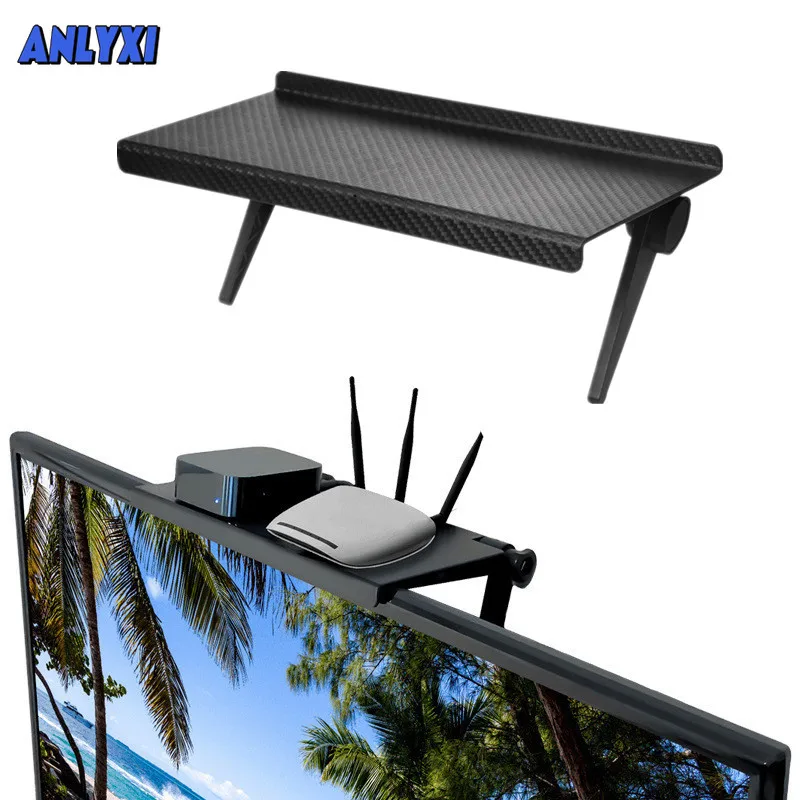 Multifunctional-Home-Organizer-Adjustable-TV-Screen-Top-Shelf-Rack ...