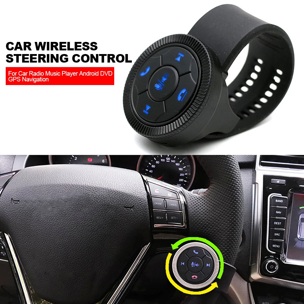 Car-Steering-Wheel-Control-Button-Remote-Controller-Smart-Wireless-For ...