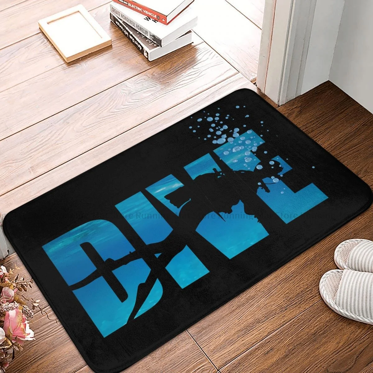 Dive Scuba Diving Non-slip Doormat Sea Bath Kitchen Mat Prayer Carpet ...