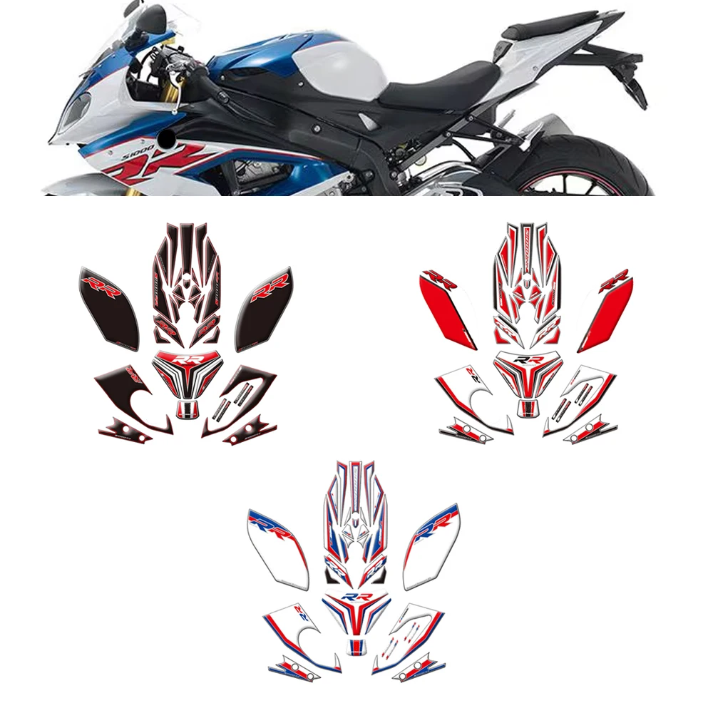 For BMW S1000RR S 1000 RR 2015-2018 Motorcycle 3D Gel Protective Pads ...