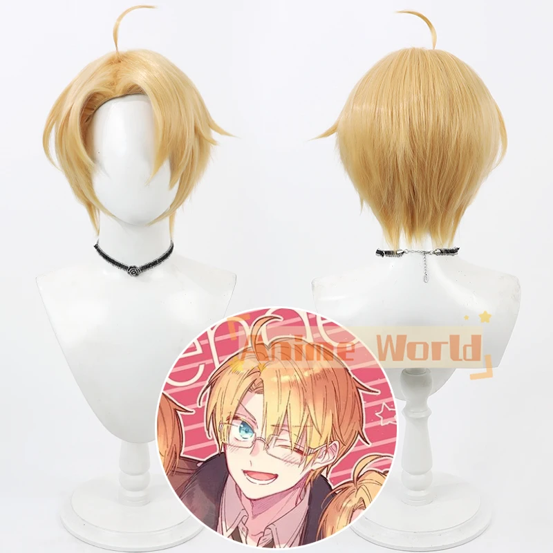 Anime-APH-Axis-Powers-Hetalia-Alfred-F-Jones-Cosplay-Wig-Short-Blonde ...