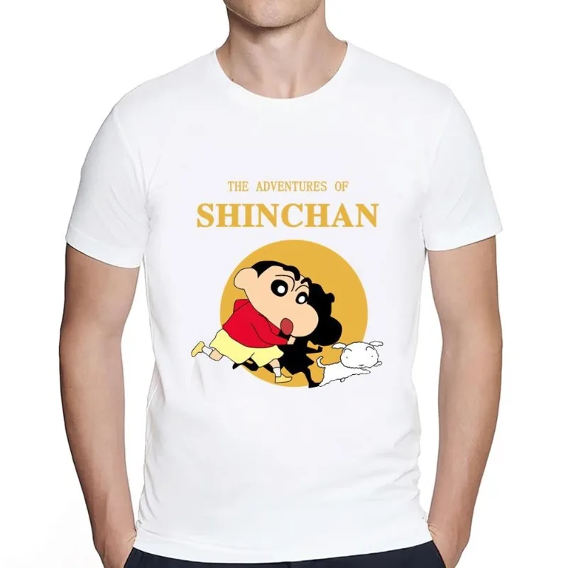 bilibili-Anime-C-Crayon-S-Shin-chan-Cute-T-Shirt-Women-Couple ...