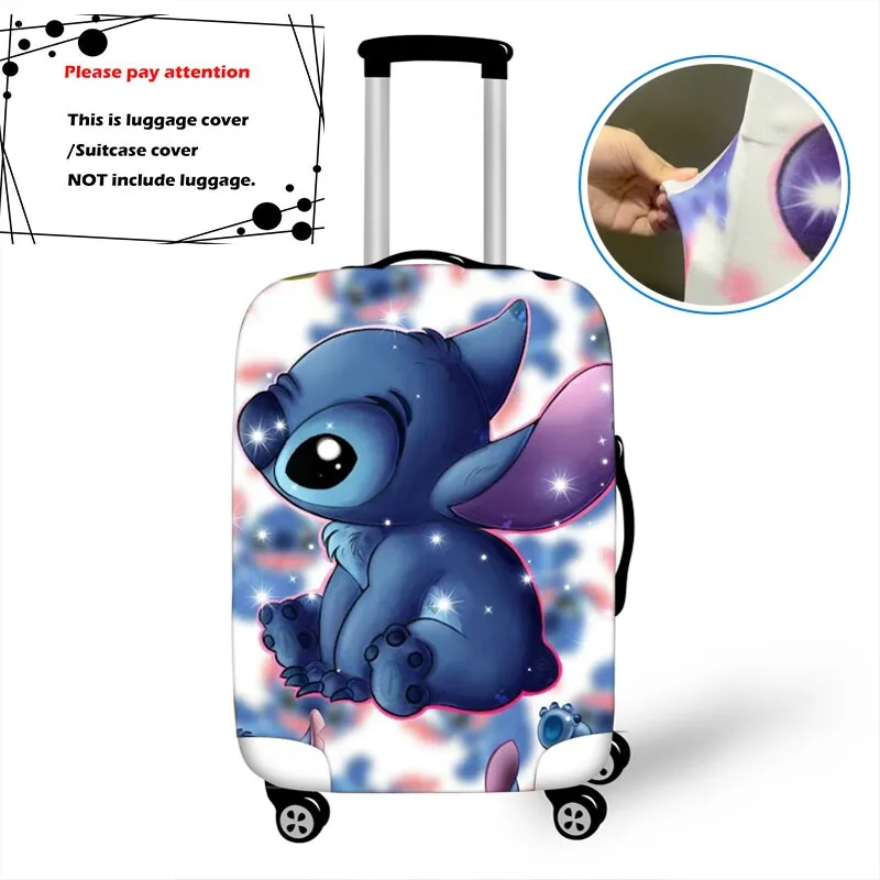 Lilo-Stitch-Suitcase-Capa-Protetora-Bagagem-Acess-rios-de-Viagem-Trolley-Case-Elastic-Anti ...