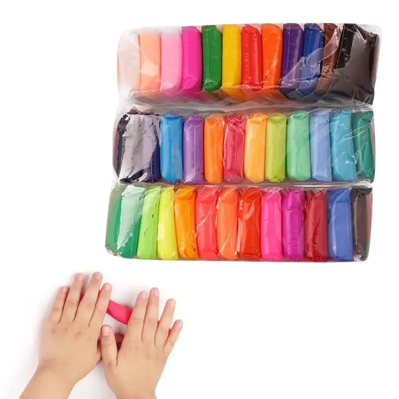 Portable-36-Colors-DIY-Ultralight-Childrens-Air-Dry-Clay-Crystal ...