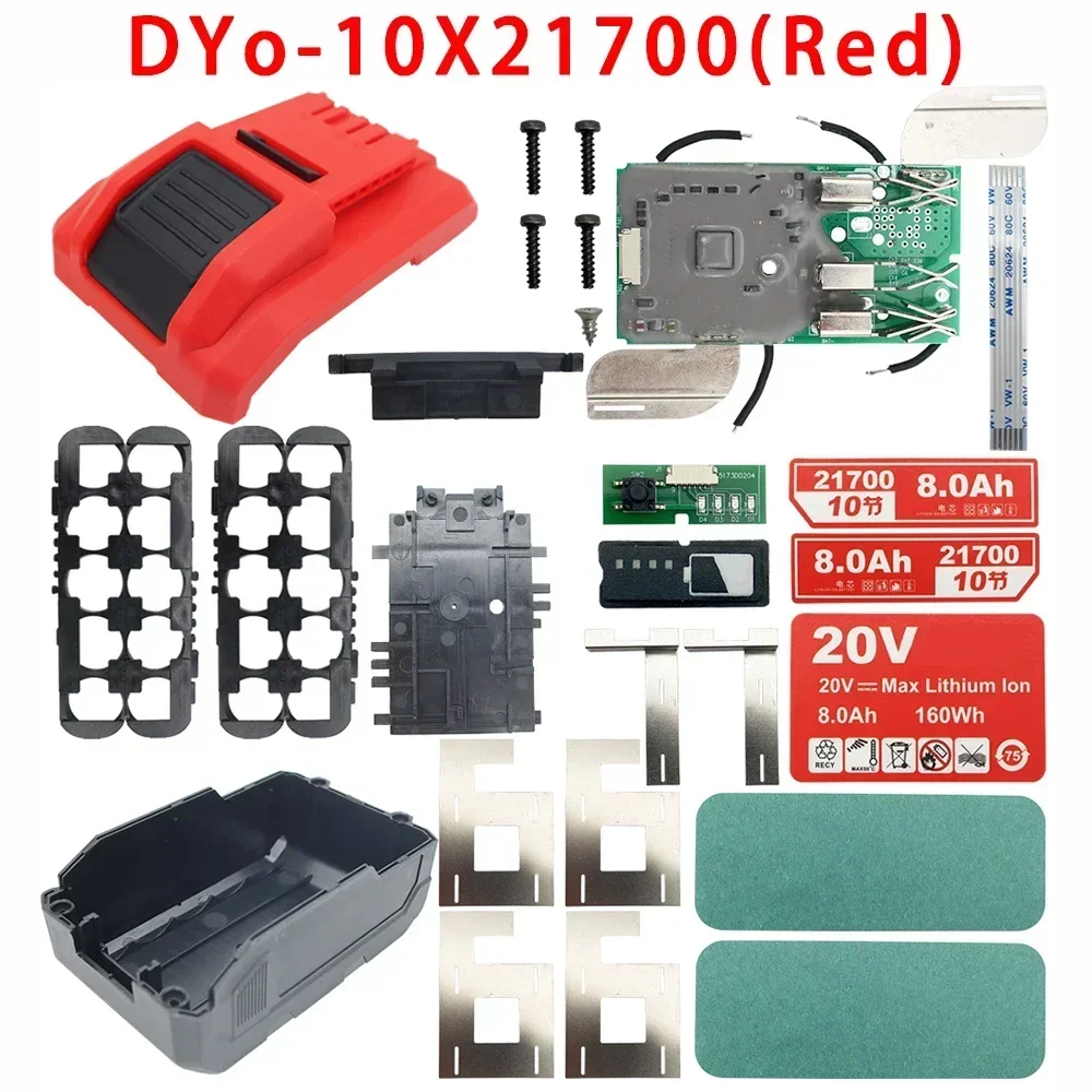10X21700-Li-ion-Battery-Plastic-Case-Shell-Housing-Protection-Circuit ...