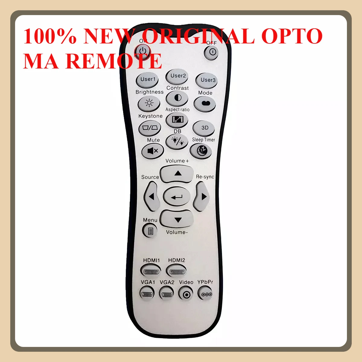 NEW UHD38 UHD38x UHD42 UHD50X, UHD65 Original Projector Remote Control ...