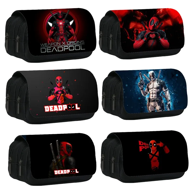 Sac-crayons-Deadpool-Wolverine-sacs-de-papeterie-tui-crayons-grande ...