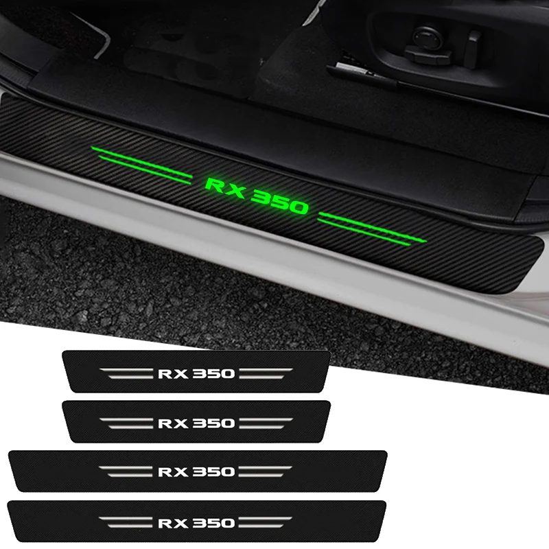 Luminous-Car-Door-Sill-Scuff-Plate-Decals-Carbon-Fiber-Threshold ...