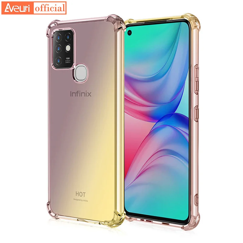 Shockproof-Silicone-Phone-Case-For-Infinix-Hot-11-12-Play-Note-11-Pro ...