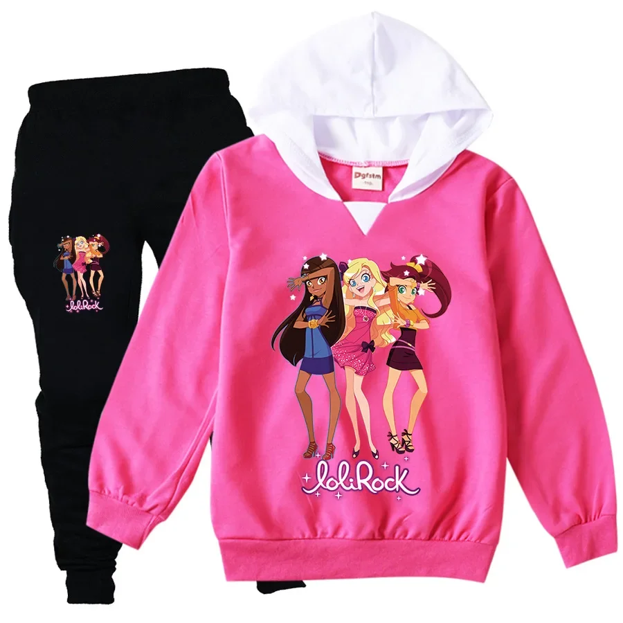 Kids-Clothes-Sets-Girls-Lolirock-Rock-Loli-Pullover-Hoodies-Pants-2pcs ...